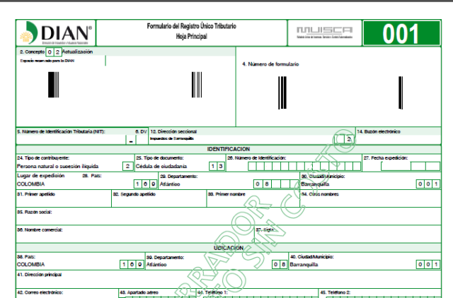 La DIAN reitera que el Registro Único Tributario es indefinido