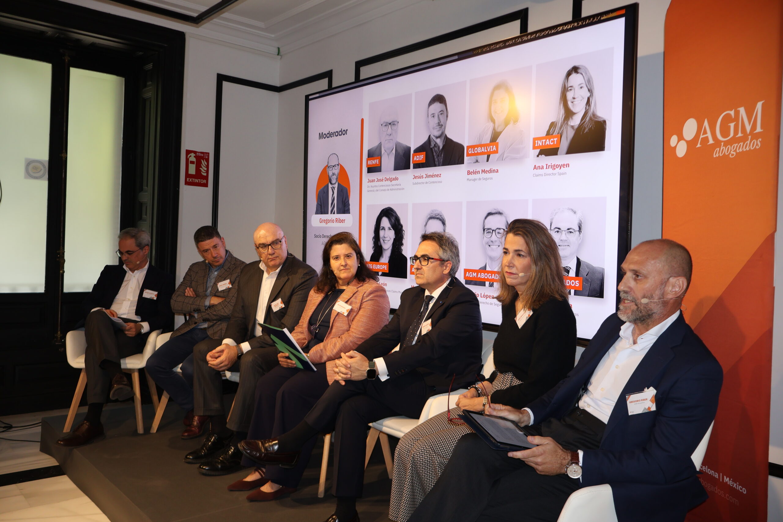 AGM Abogados reúne al sector ferroviario y asegurador para analizar la ...